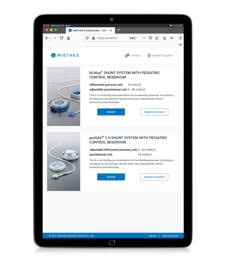 Product Finder | MIETHKE