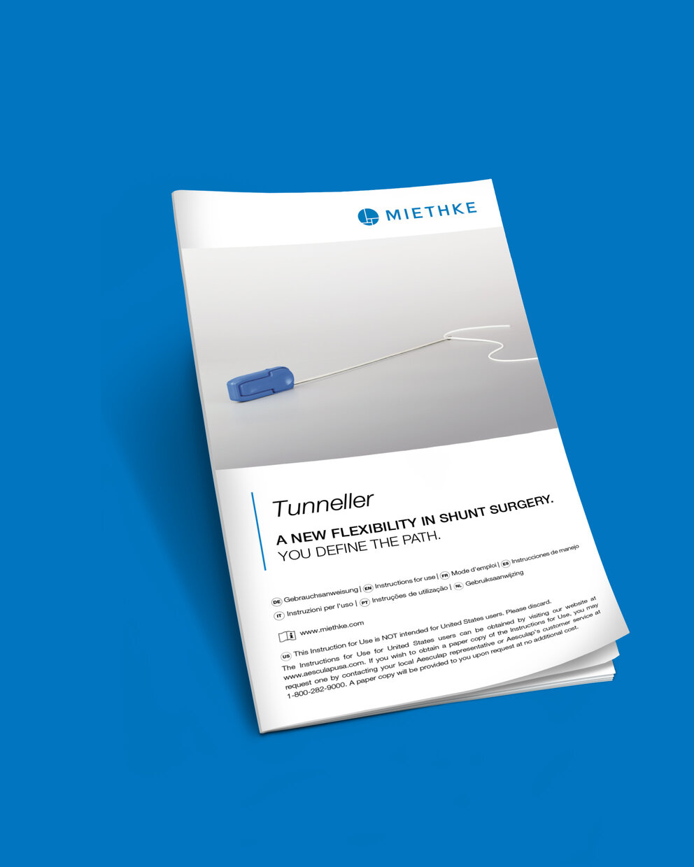 Tunneller: Flexibility in shunt surgery | MIETHKE