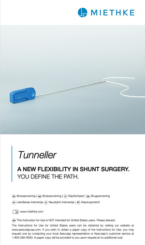 Tunneller :: Christoph Miethke GmbH & Co. KG